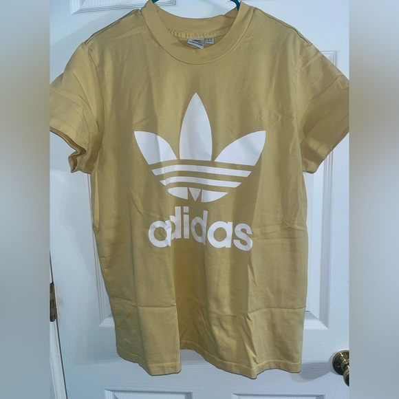 adidas Originals | Tops | Baby Yellow Original Adidas Tee Shirt ...